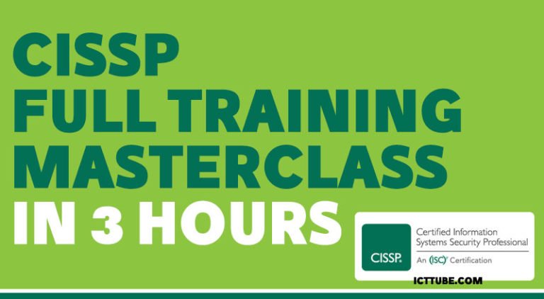 CISSP Full Training Masterclass In 3 Hours – ICTTUBE