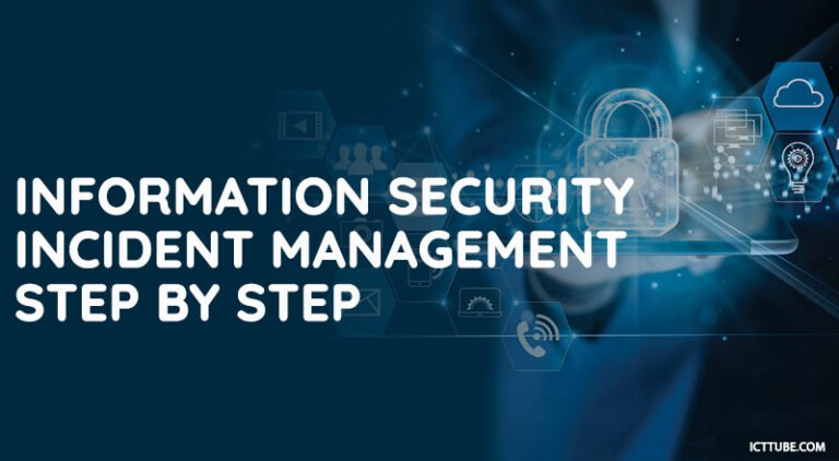 Information Security Incident Management Step by Step – ICTTUBE Information Security Incident Management Step by Step – ICTTUBE